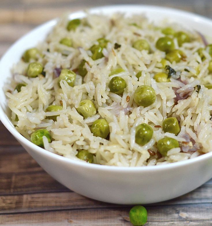 Matar Rice – Aapna Sweets